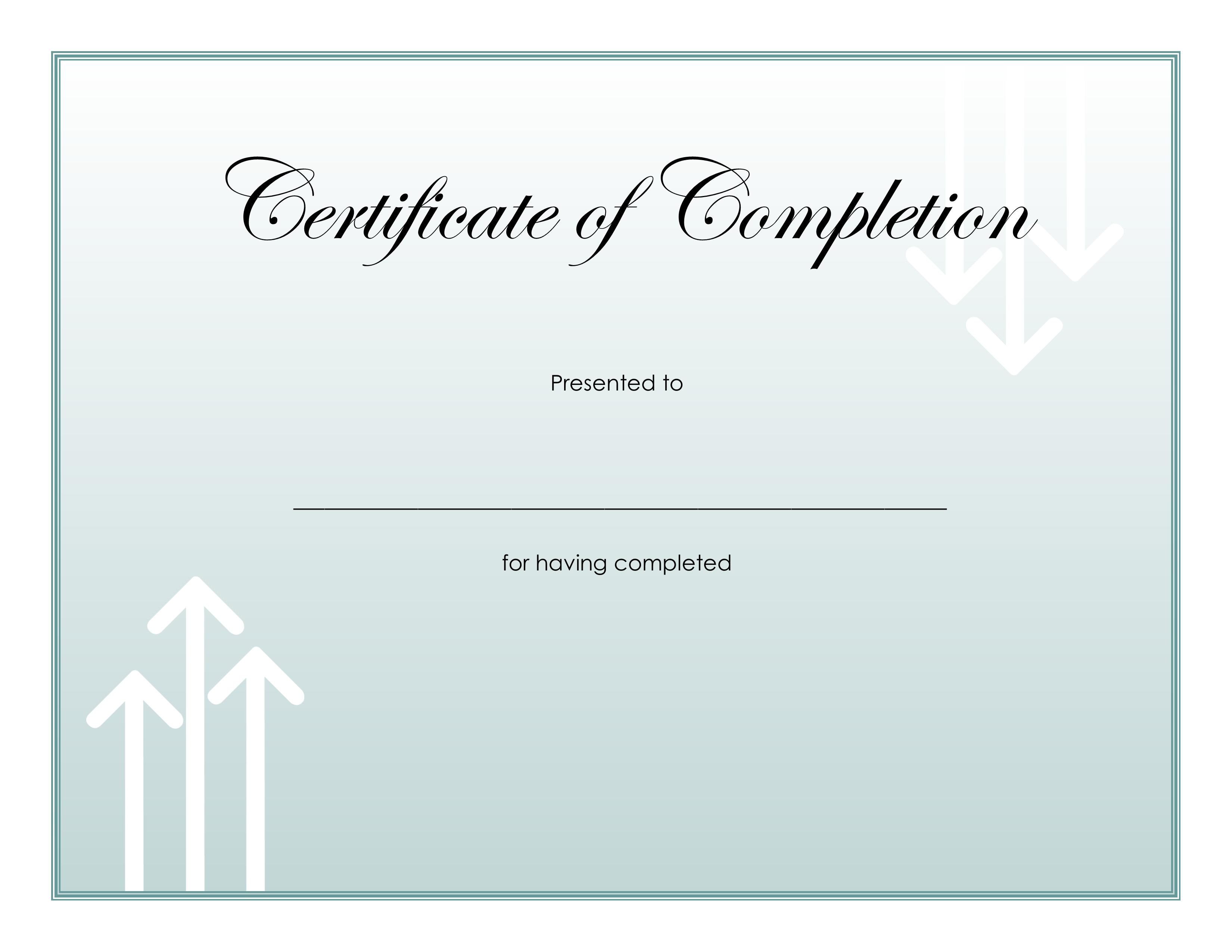 Certificate Of Completion HiSET Practice Test